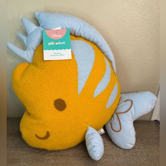 Pillowfort | Toys | Princess Ariel Sidekick Flounder Pillow Buddy The ...